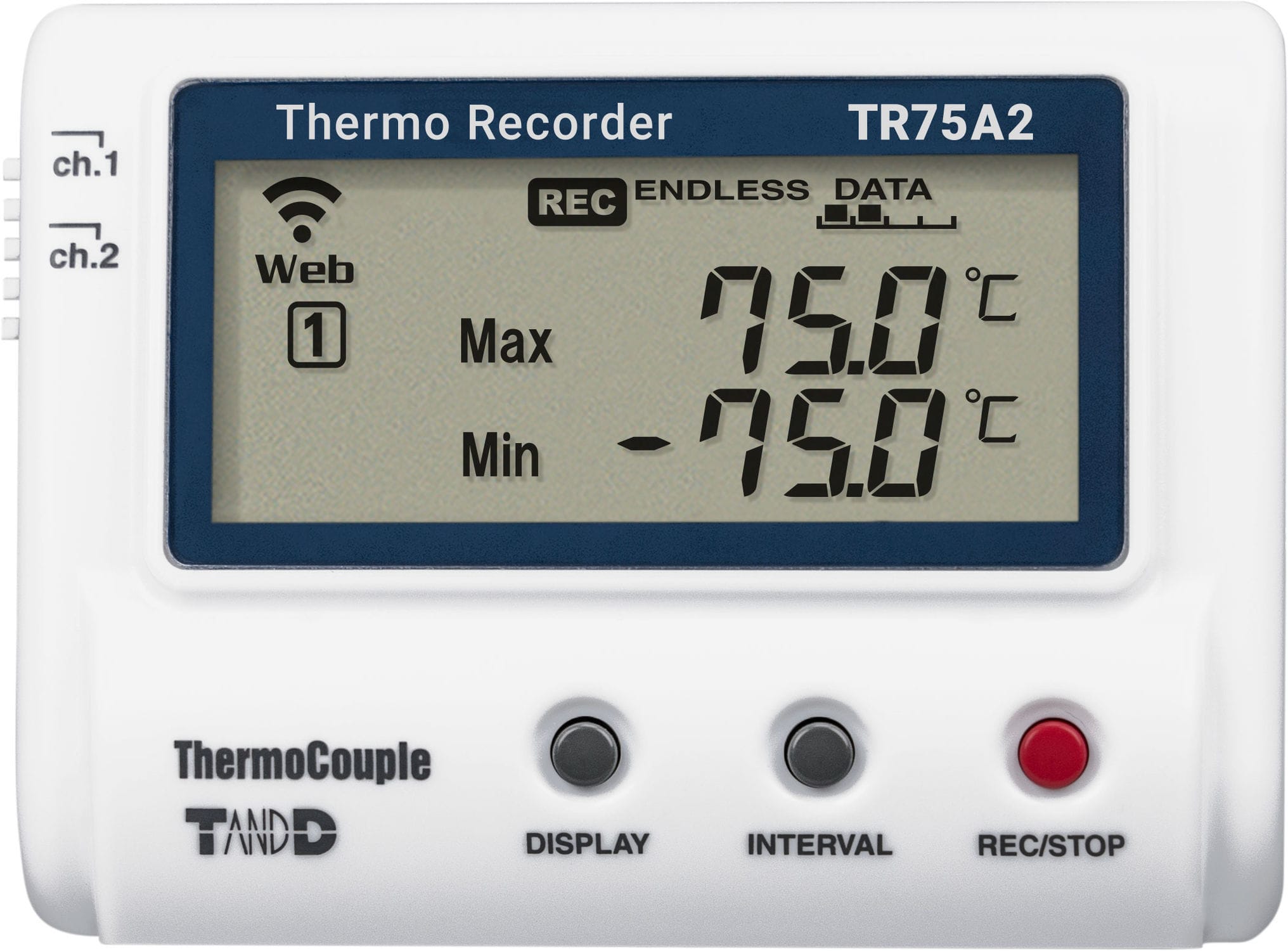 Low-temperature data-logger - TR75A2 - T&D Corporation - laboratory ...