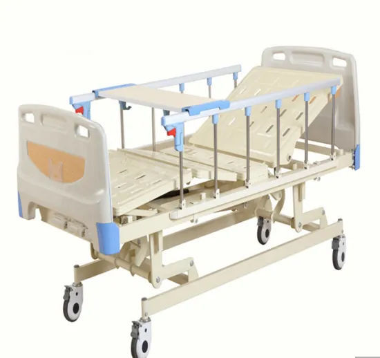 Hospital bed - Hunan Fude Technology - electric / fixed-height / on casters