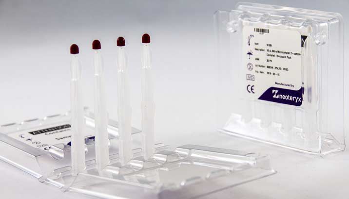 Blood collection kit - Mitra® Clamshell - Neoteryx, LLC - Videos