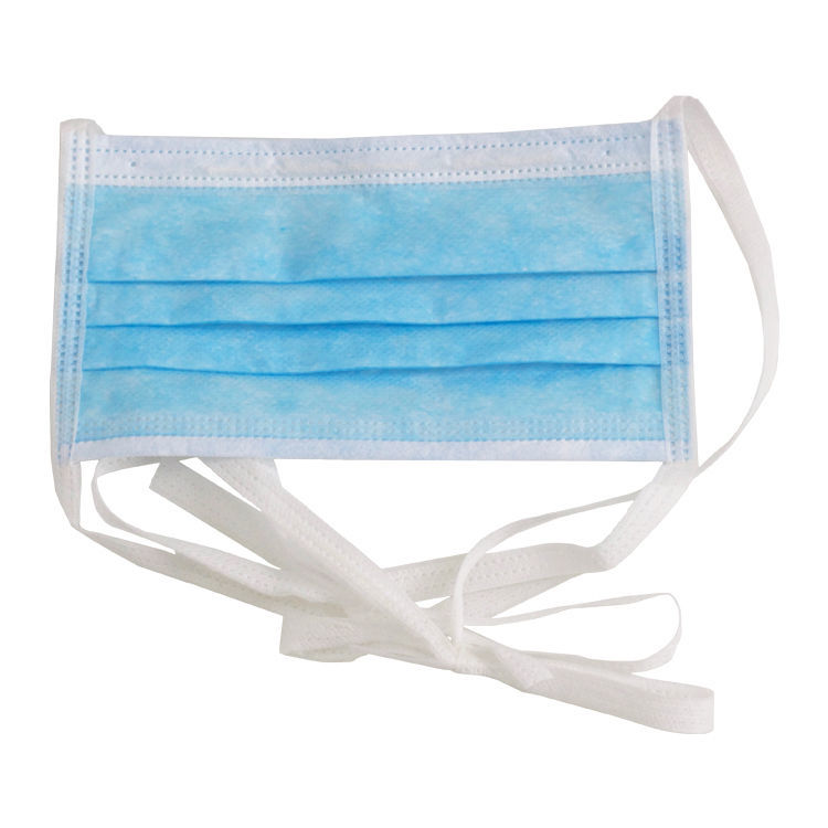 Box of 50 surgical mask - 10-18510 - Keystone Vet - blue / 3-ply