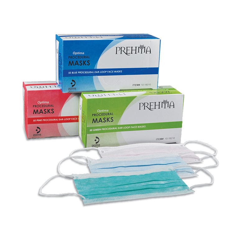 3-ply medical procedure mask - 10-18010 - Keystone Vet - disposable