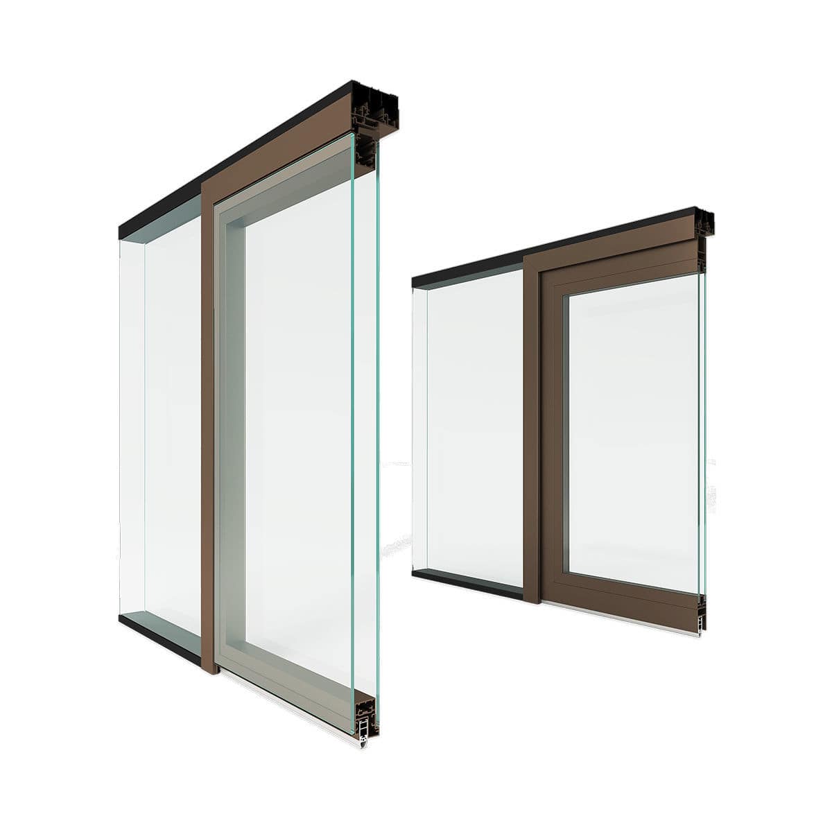 Insulation door - Clestra - for healthcare facilities / sliding ...