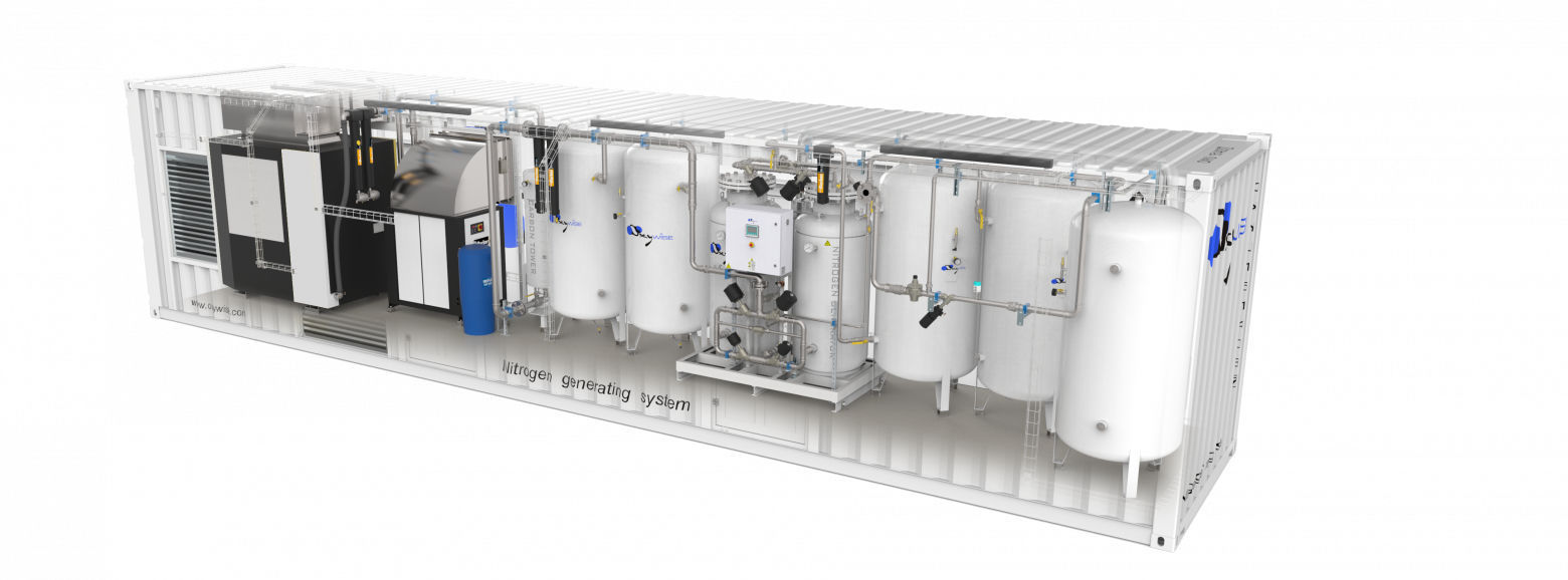 Nitrogen cylinder filling system - Oxywise - medical