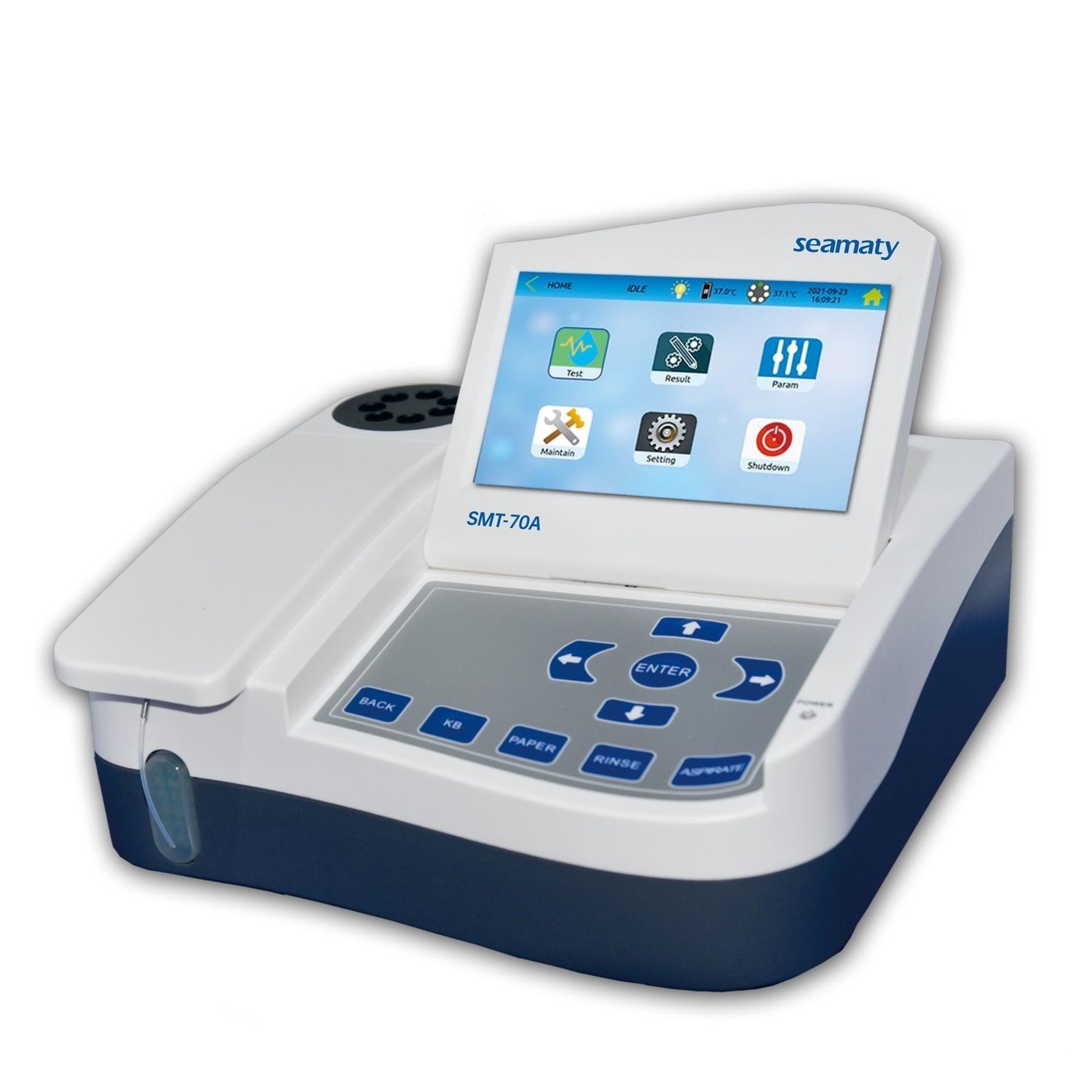 Semi-automatic clinical chemistry analyzer - SMT-70A - Seamaty ...