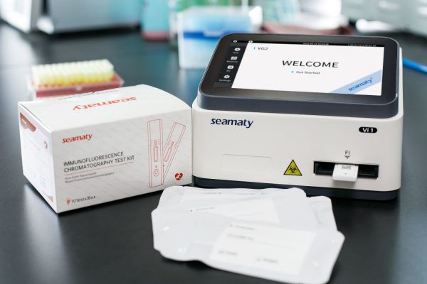 Fully automated immunoassay analyzer - Vi1 - Seamaty - veterinary / for ...