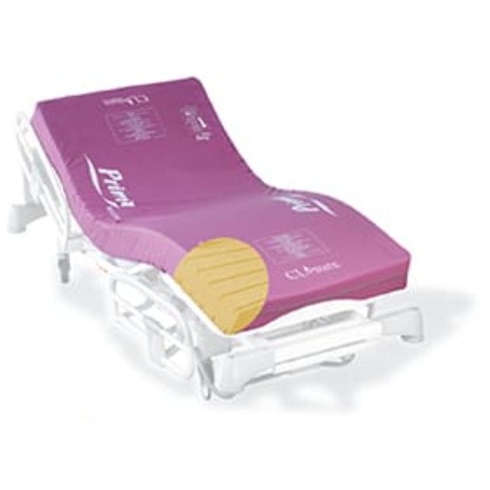 Hospital bed mattress - Prima Multi-Zone - Recticel - fabric / water / foam