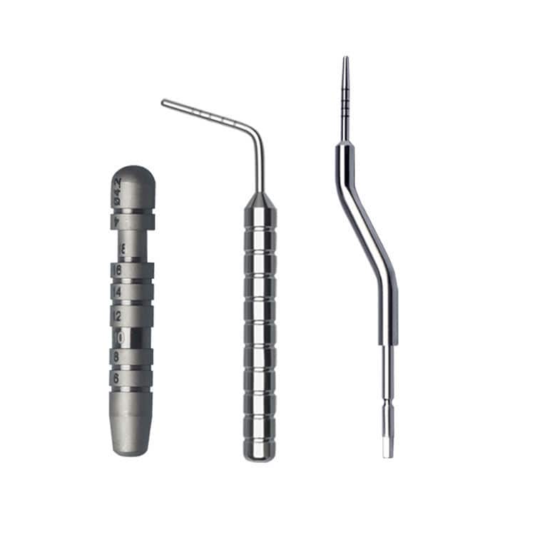 Radiographic implant depth gauge - Shanghai LZQ Precision Tool - angled