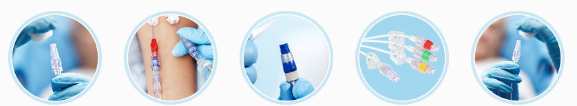 Straight infusion connector - MicroClave® Clear - ICU Medical - with ...