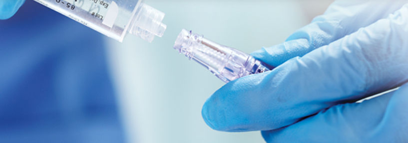 Straight infusion connector - MicroClave® Clear - ICU Medical - with ...