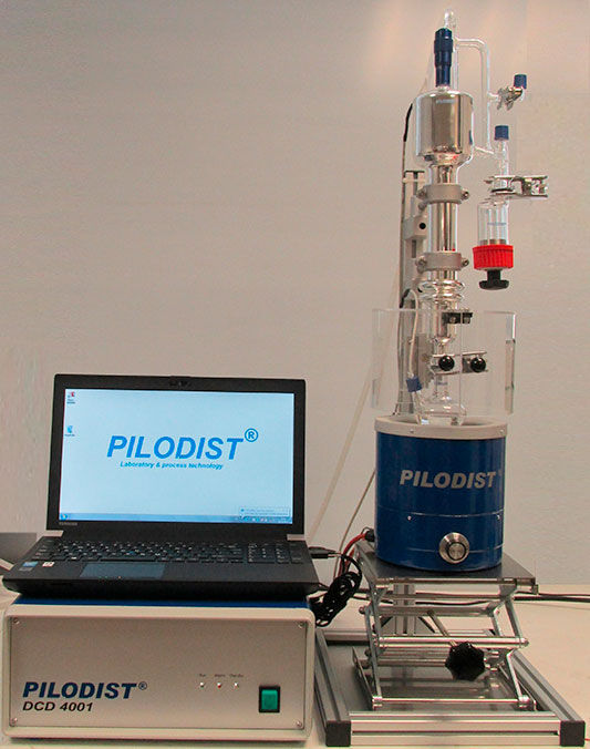 Manual micro-distillation system - PILODIST MRS 255 - Pilodist