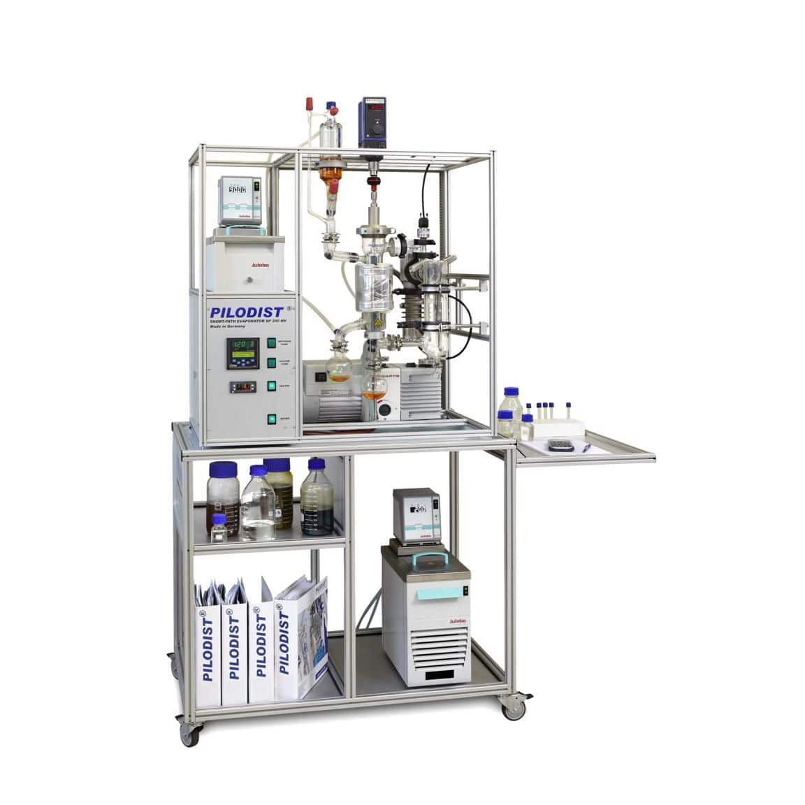 Automatic distillation system - FilmDist SP 200 HT - Pilodist - thin-film