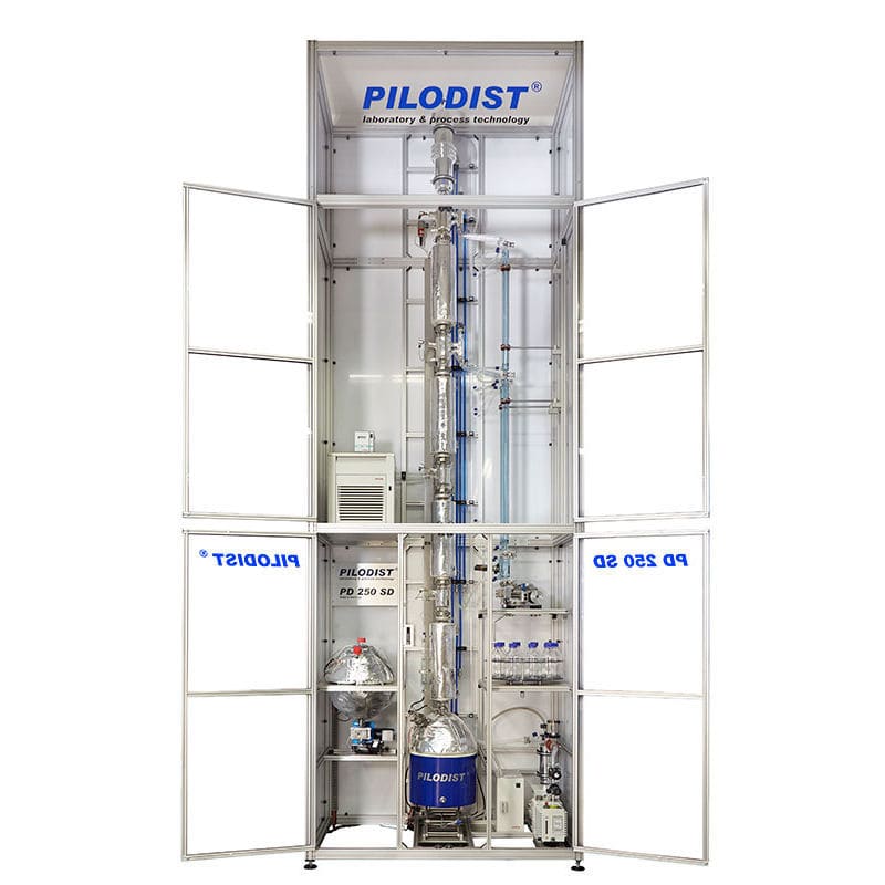 Automatic distillation system - 250 SD - Pilodist - continuous / batch