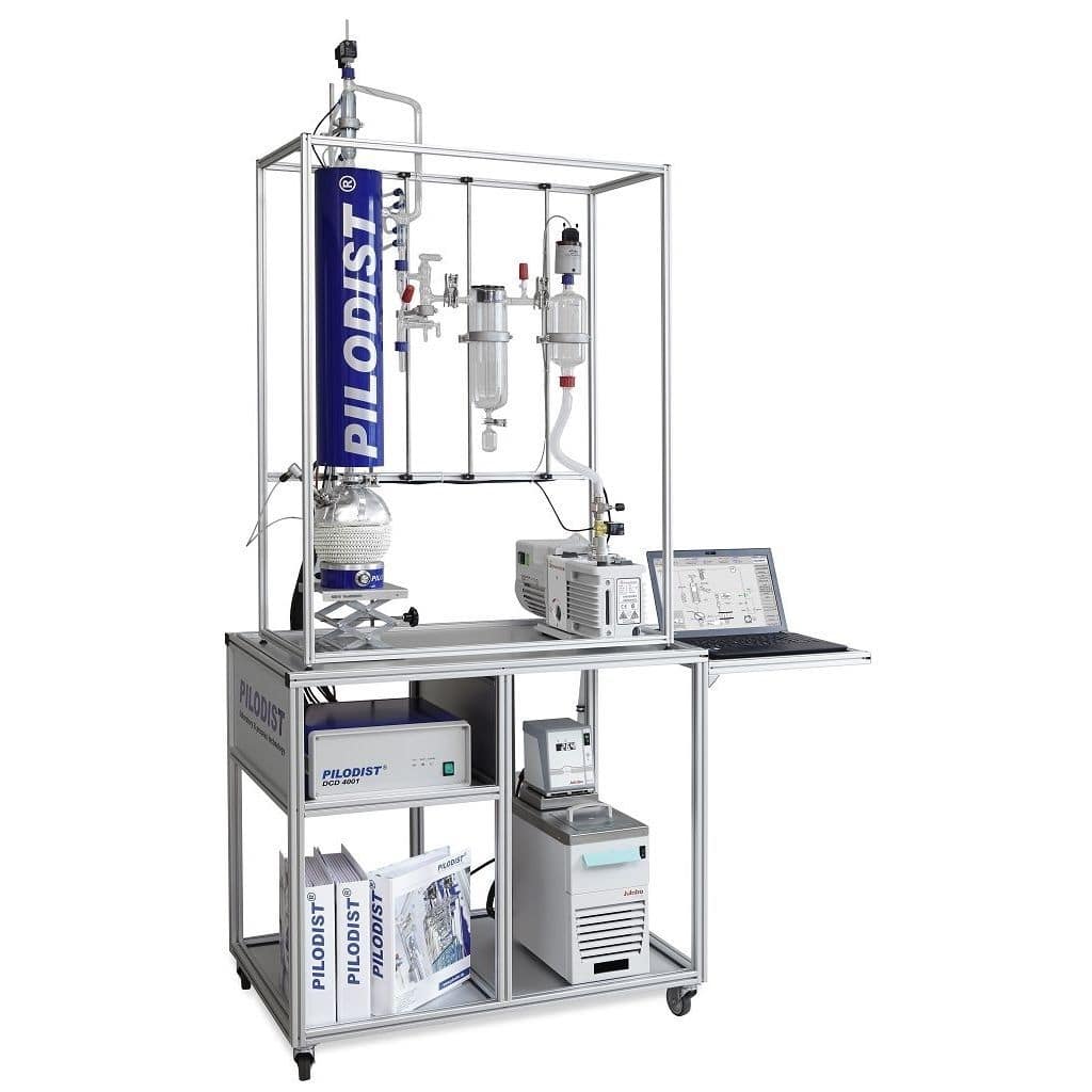 Semi-automatic micro-distillation system - HRS 300 C - Pilodist - versatile