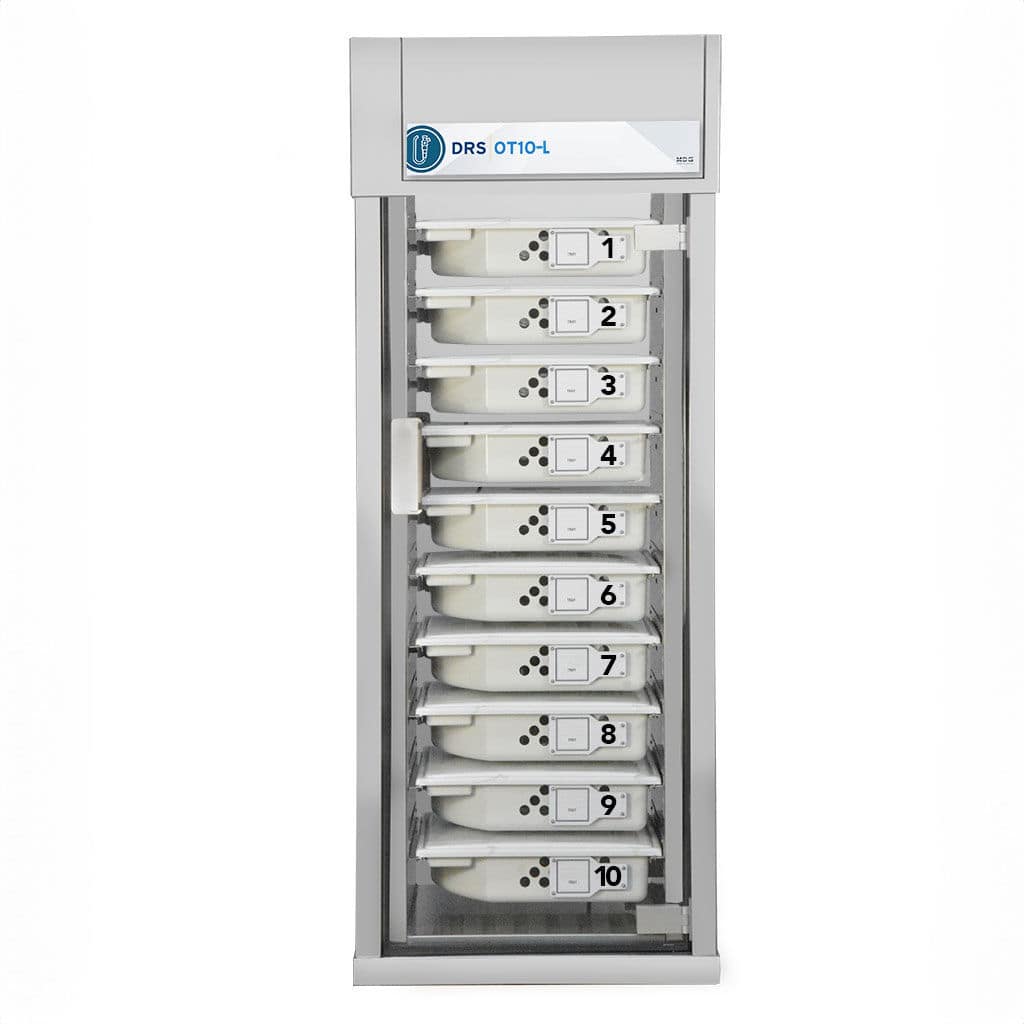 Drying cabinet - DRS-OT10-L - MDG Engineering - warming / reprocessing ...