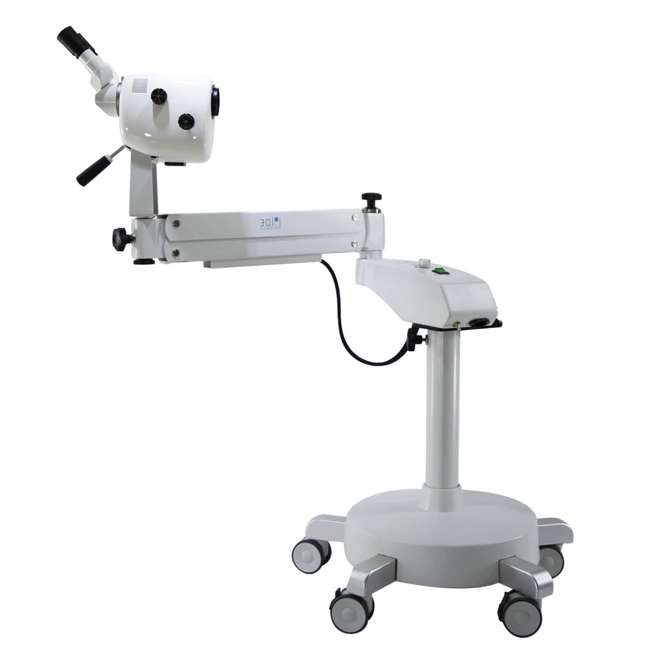 Binocular colposcope - ISIDE ALFA - Adamo - trolley-mounted