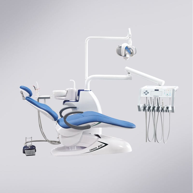 Dental unit with monitor - X5+ FLOOR - Foshan Cingol Medical Instrument ...
