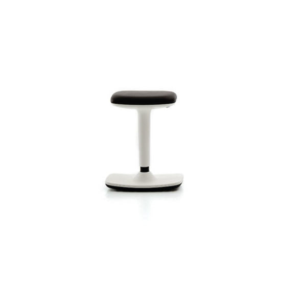 Healthcare facility stool - Flex - Vismara - height-adjustable / white
