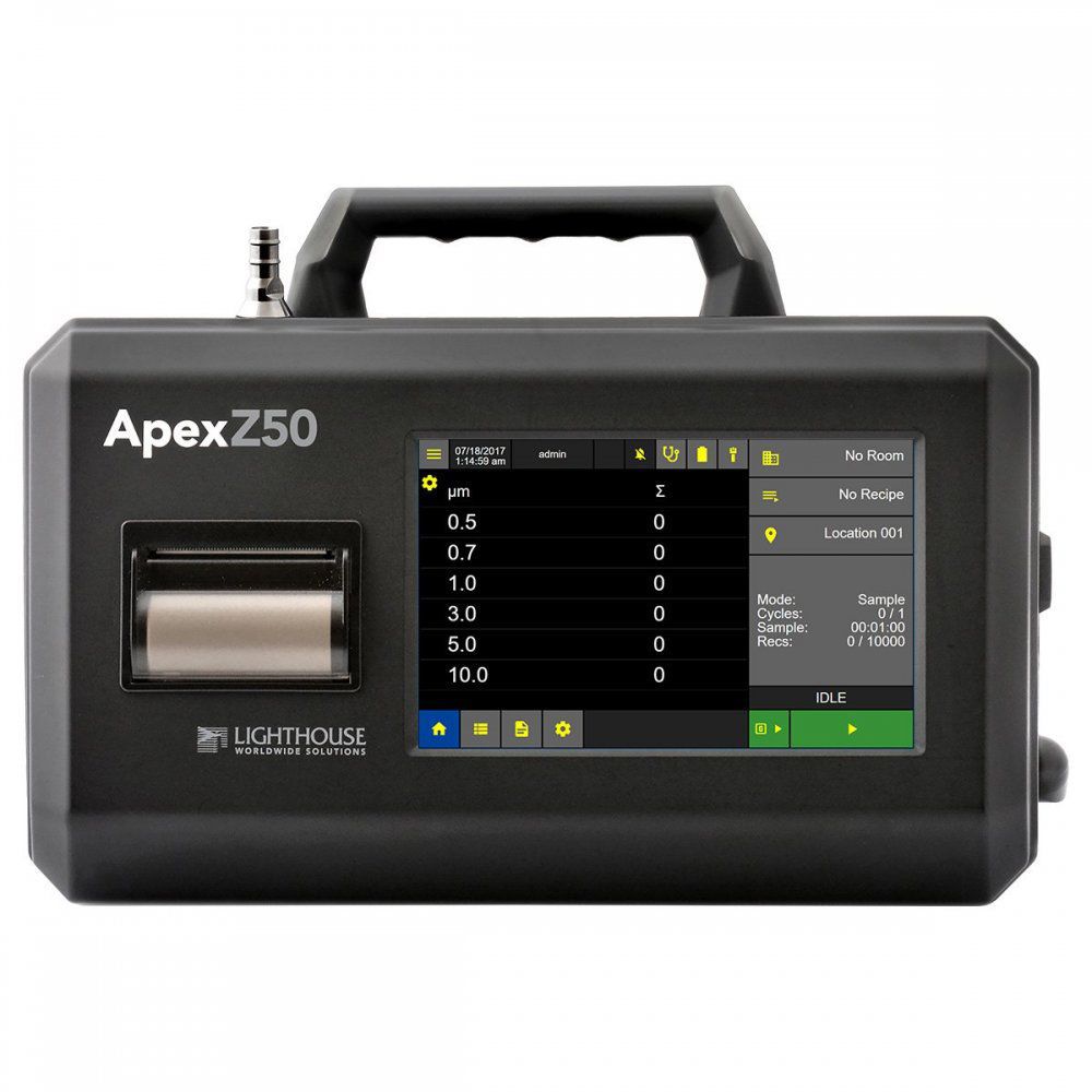 Laser particle counter - ApexZ series - Lighthouse Worldwide Solutions ...
