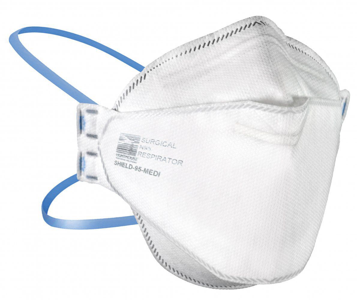 N95 respirator mask - SHIELD-95-MEDI - Lighthouse Worldwide Solutions ...