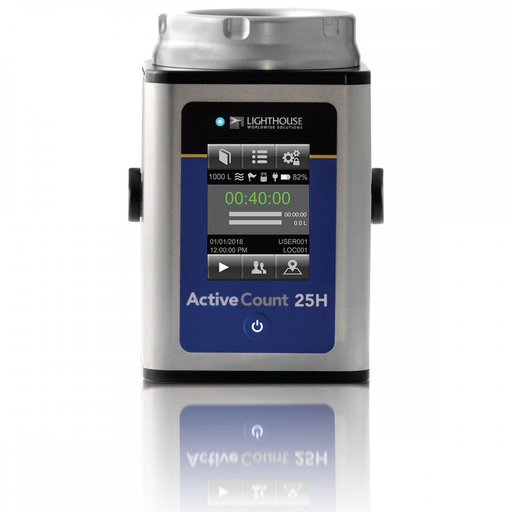 Microbial air sampler - ActiveCount25H - Lighthouse Worldwide Solutions