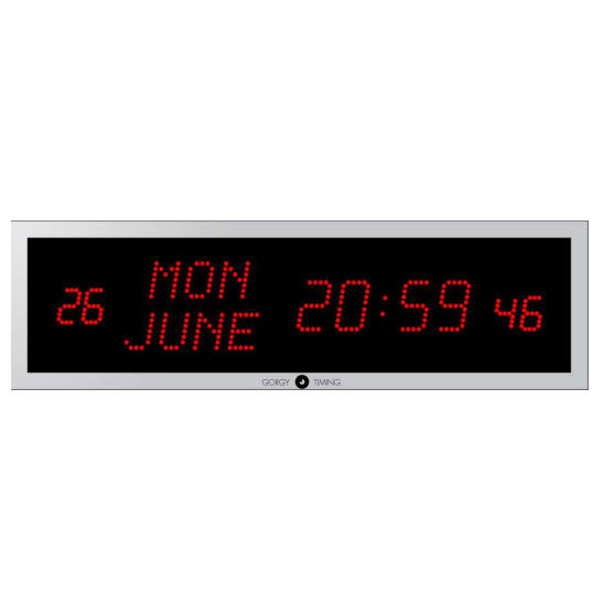 Digital clock - LEDICA® ALPHA 7MS - Gorgy Timing SAS - for healthcare ...