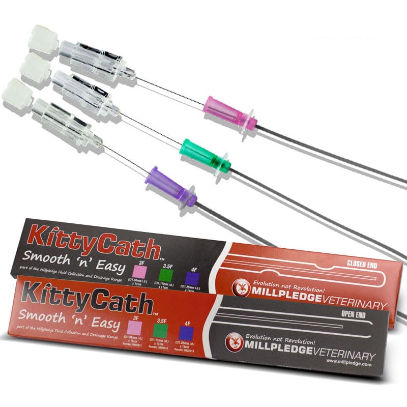 Urine drainage veterinary catheter - Kittycath™ - Millpledge Veterinary