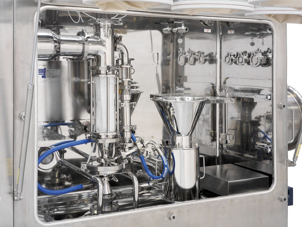 Micronizing isolator - MC DecJet - Dec Group - containment / milling ...