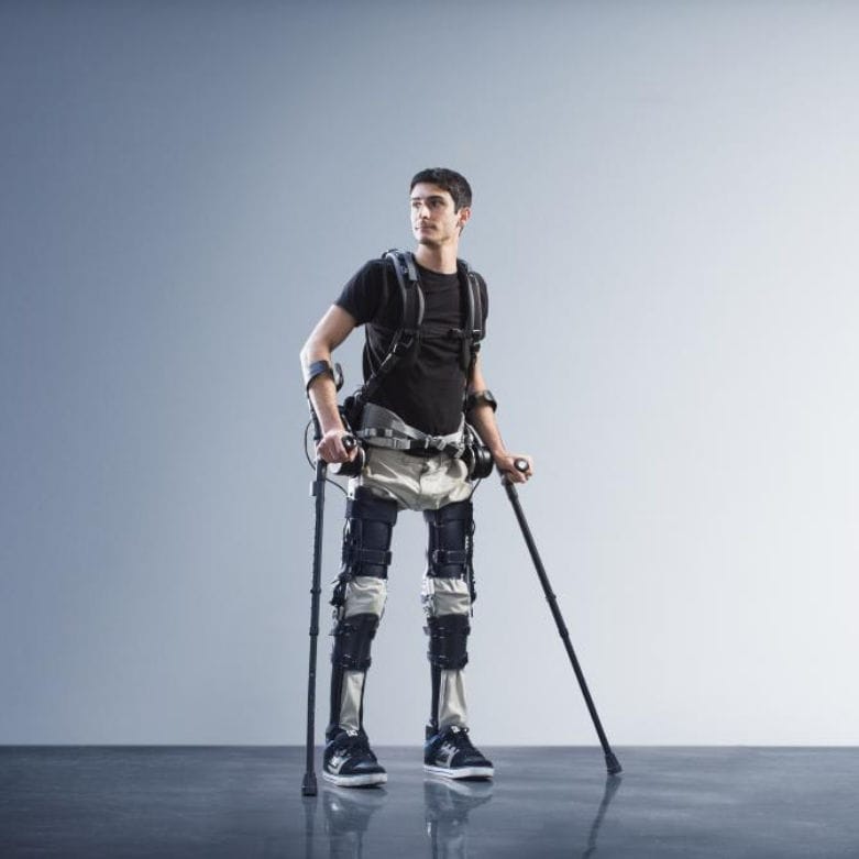 Dual-leg rehabilitation exoskeleton - PhoeniX - suitX - gait / standing ...
