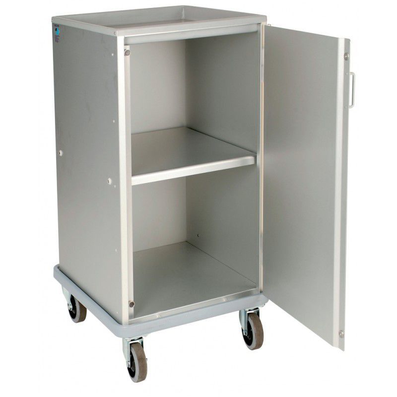Changing trolley - 251DR - MECHIN - aluminum / with tray / with door