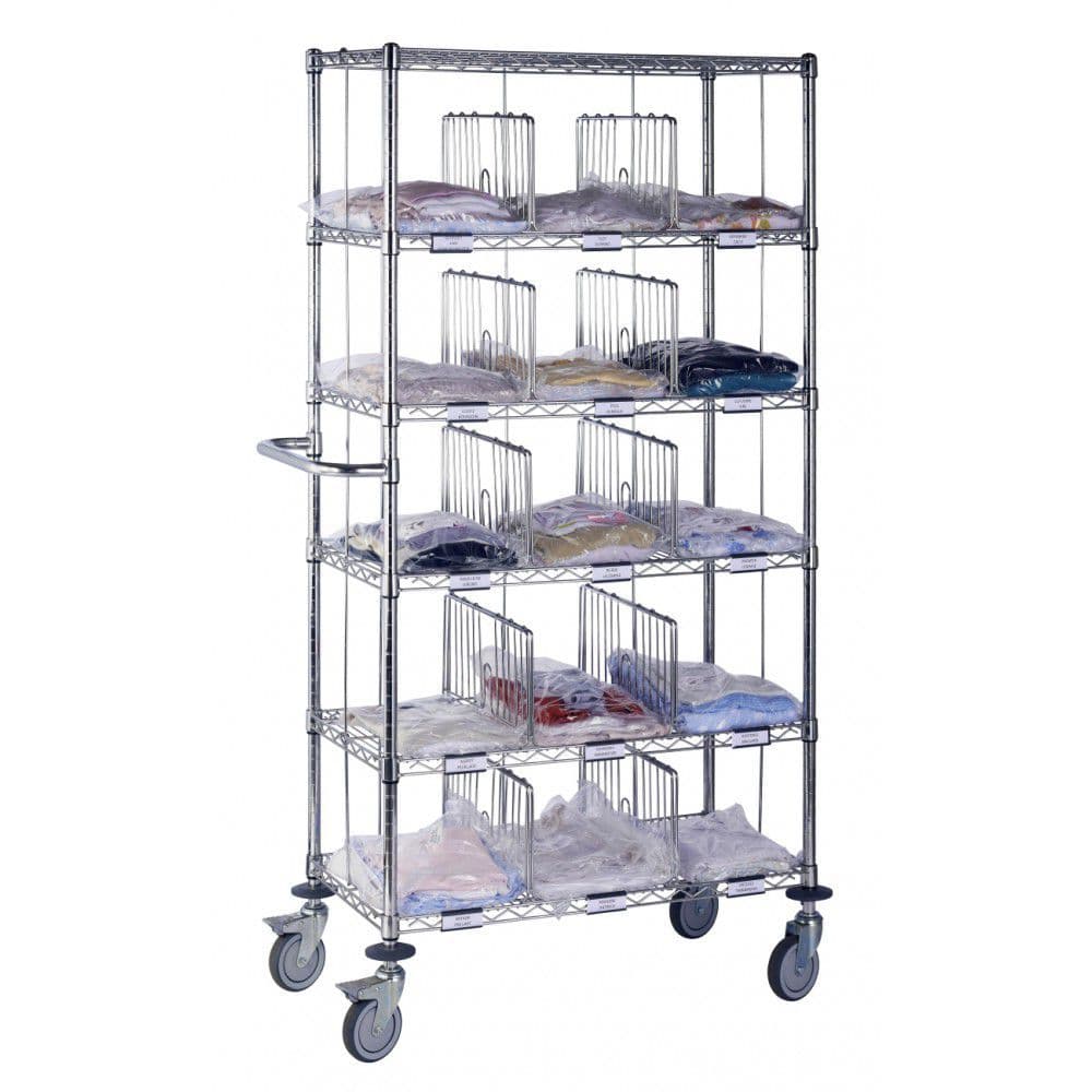 Clean linen trolley - Distri10 - MECHIN - medical / transport ...