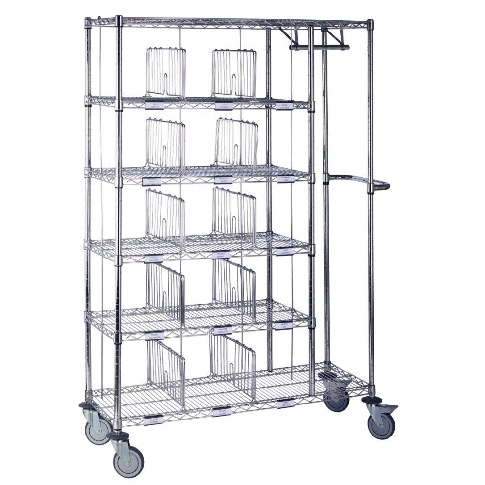 Hospital linen trolley - Distri15P - MECHIN - distribution / transport ...