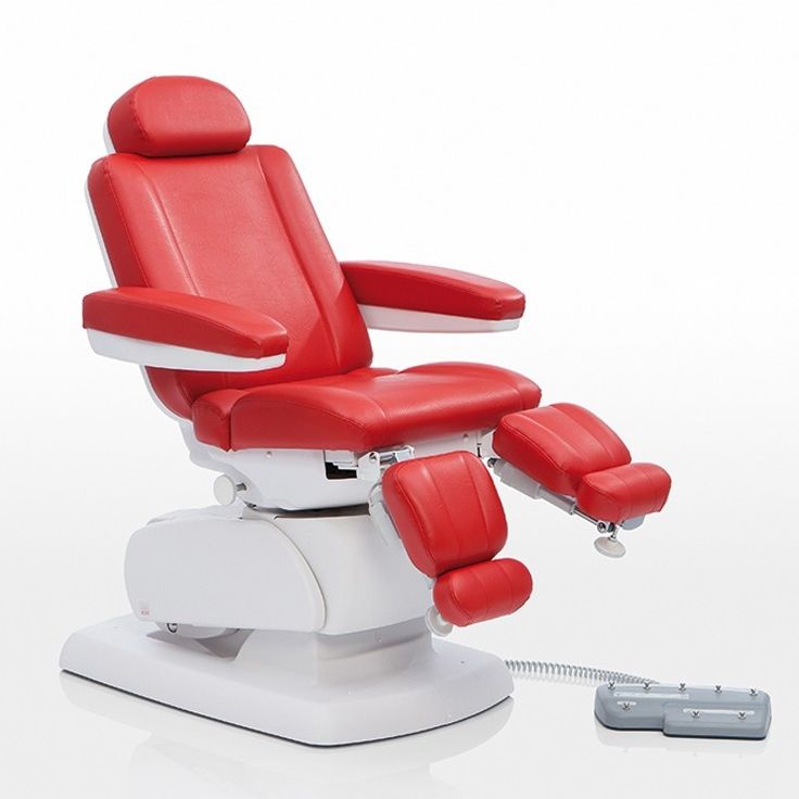 Podiatry examination chair - PIONEER 5M - SÜDA - electric / foot ...