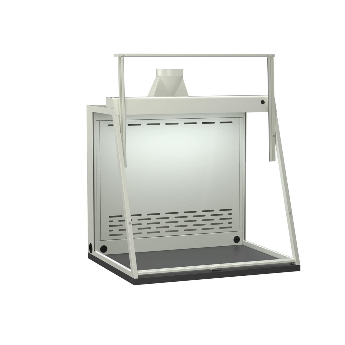 Exhaust fume hood - Mott Manufacturing - laboratory / canopy ...