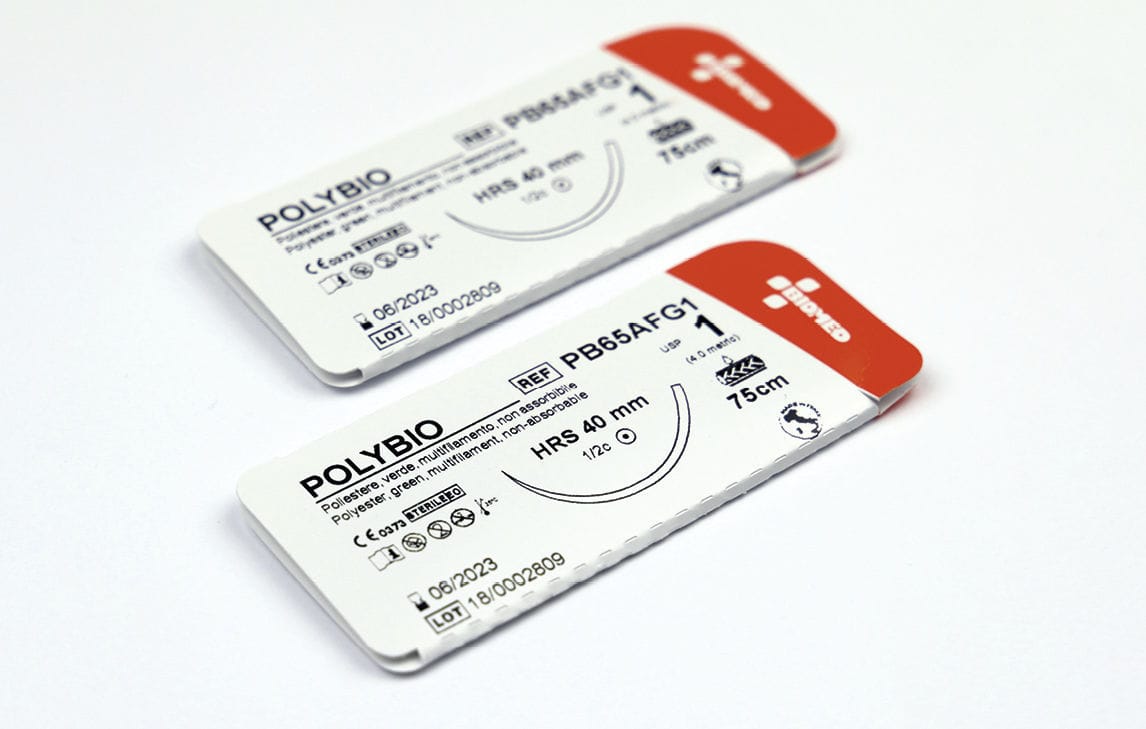 Non-absorbable suture thread - POLYBIO - Bio Sud Medical Systems ...