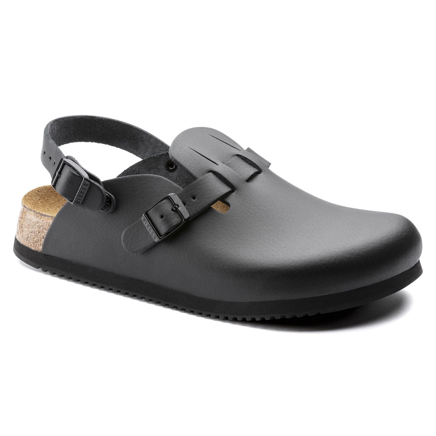 Unisex hospital clog - Kay SL - Birkenstock - anti-slip / white / black