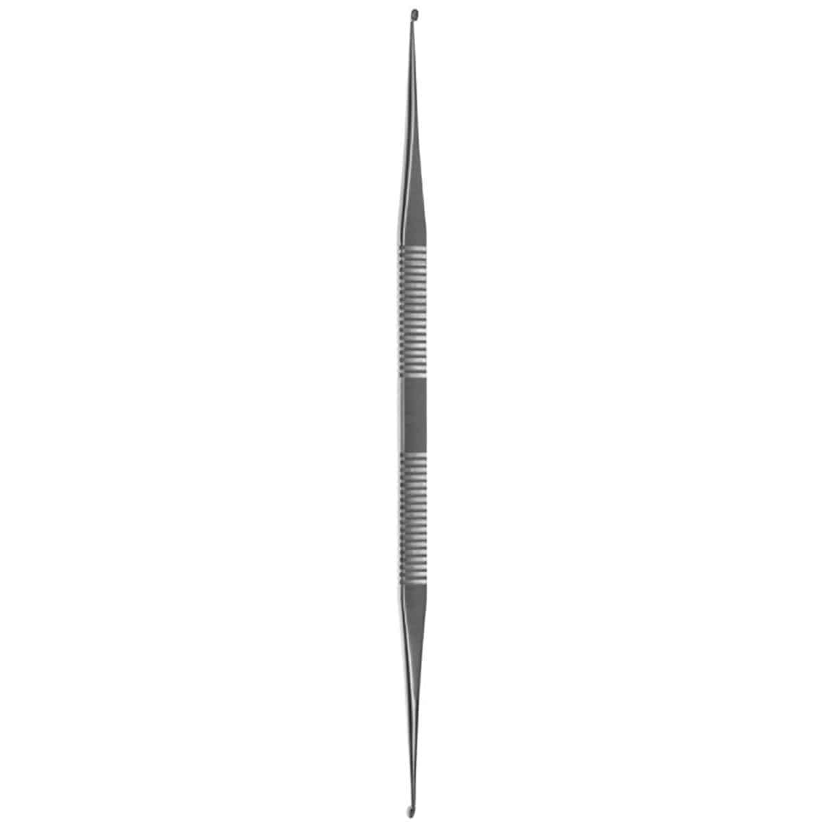 ENT surgery curette - 90-3316 - Boss Instruments - double / angled