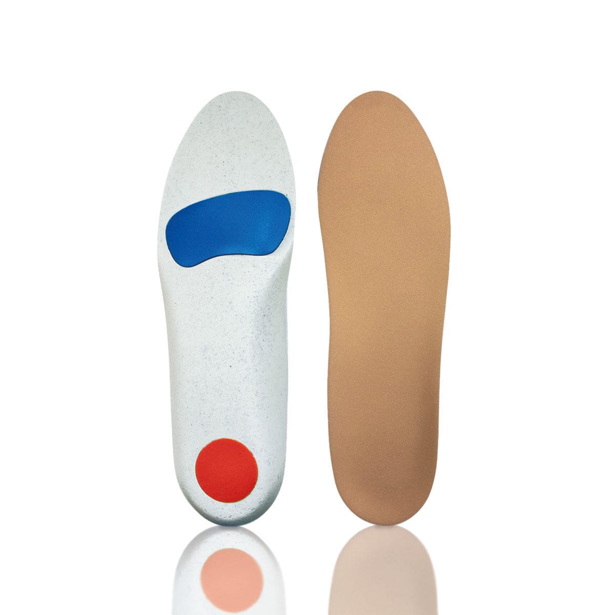 Orthopedic insole with heel pad - Flexor - diabetic / custom-made