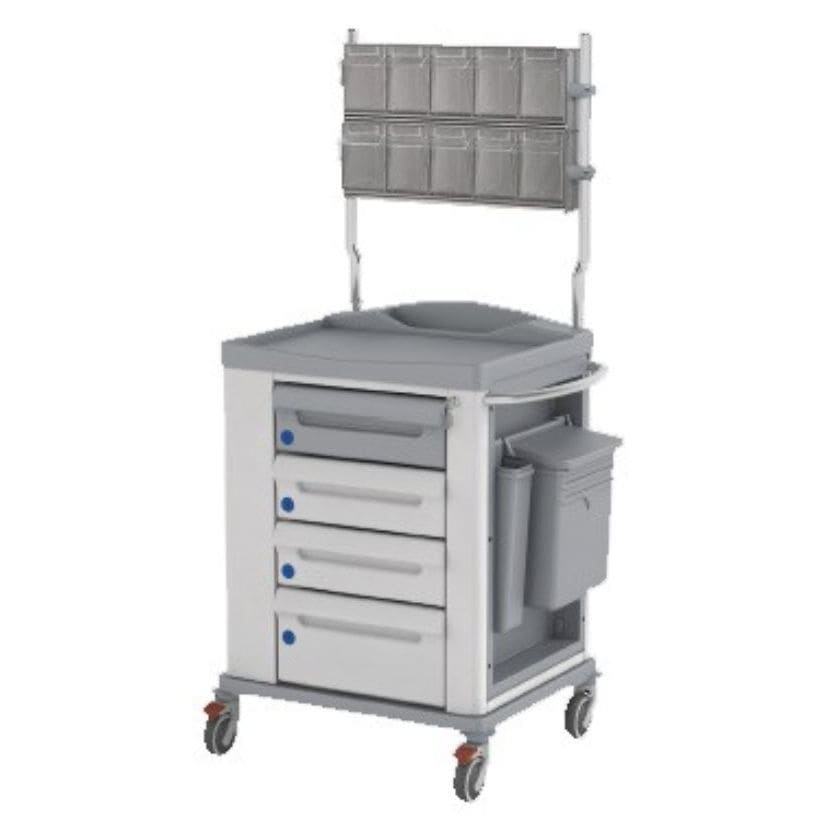 Medical trolley - KSM-MED3 - Karrel Health Solutions - for medicine ...