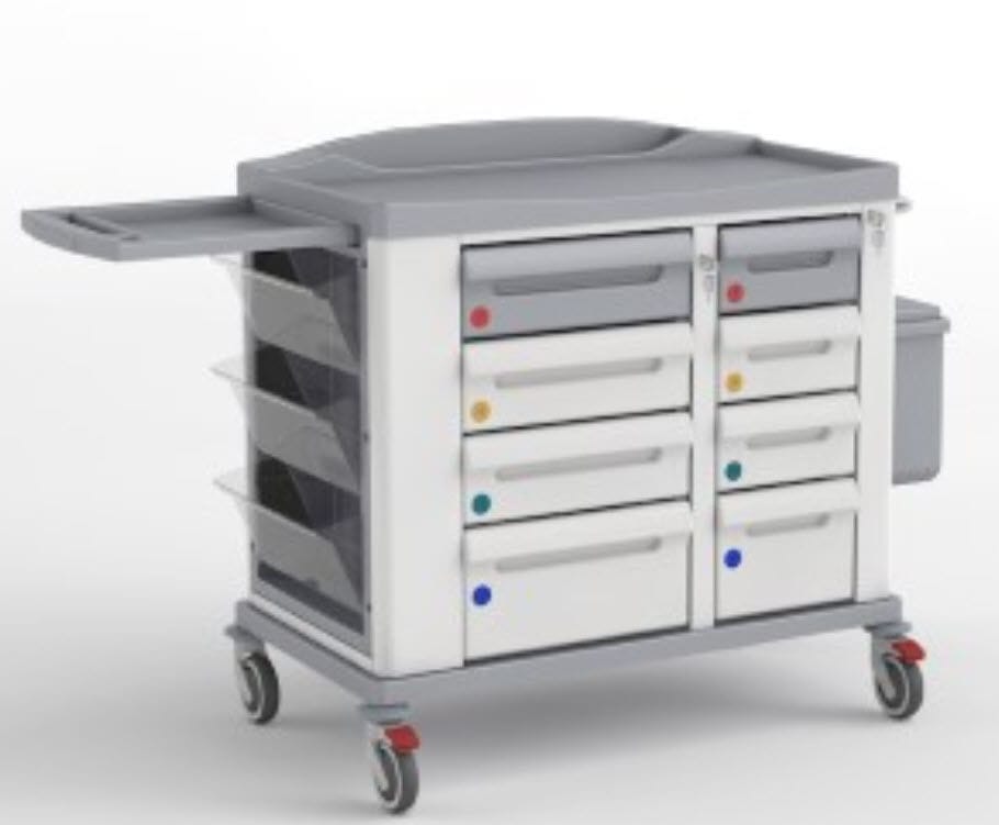 Medical trolley - KMED-UT1 - Karrel Health Solutions - for general ...