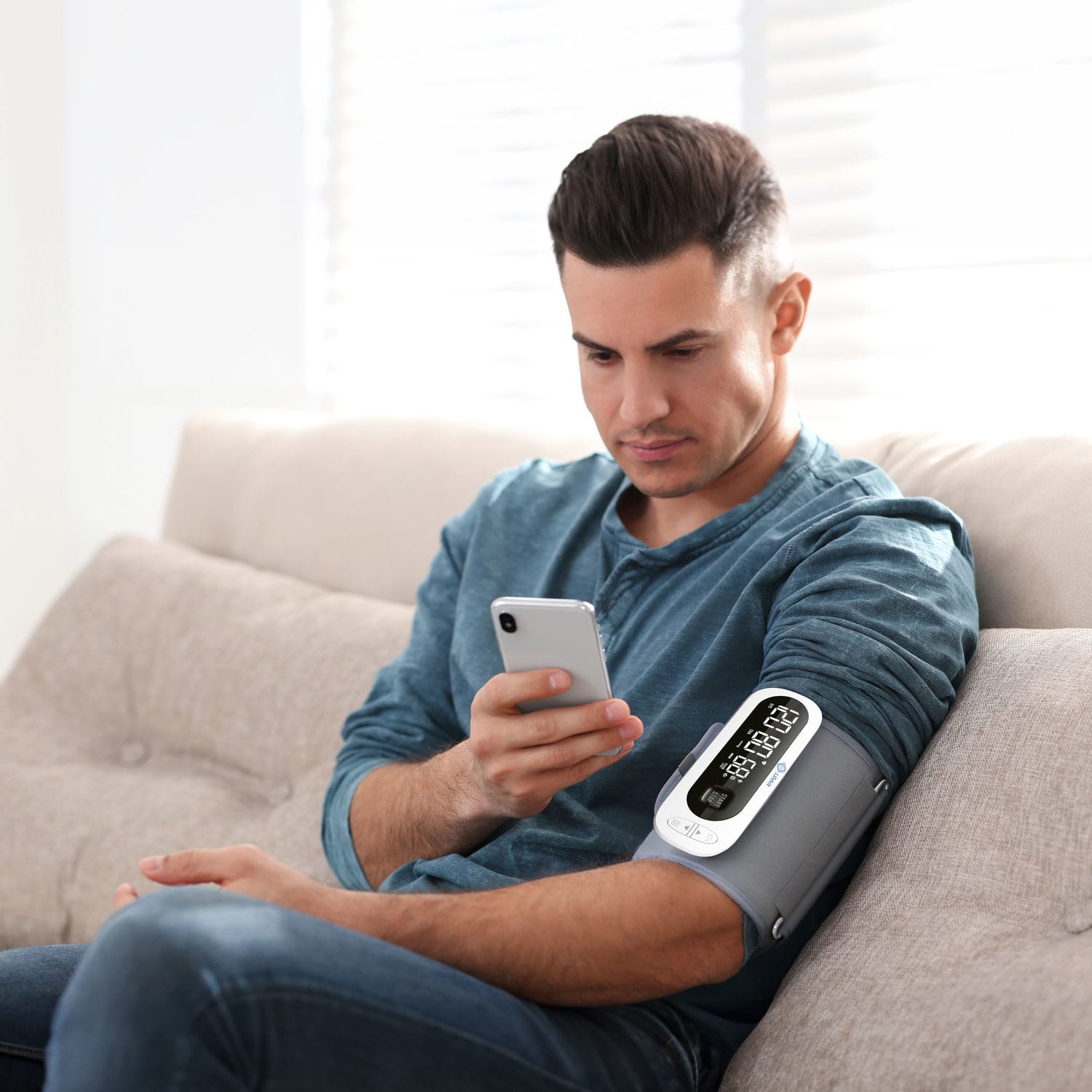 Automatic blood pressure monitor - BPM 300 - LifeVit - oscillometric ...