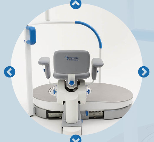 Balance rehabilitation system - HUNOVA - Movendo Technology - robotic