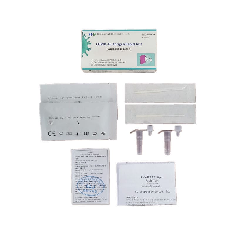 COVID-19 rapid test - 00014CH - Beijing O&D Biotech Co., Ltd. - for ...