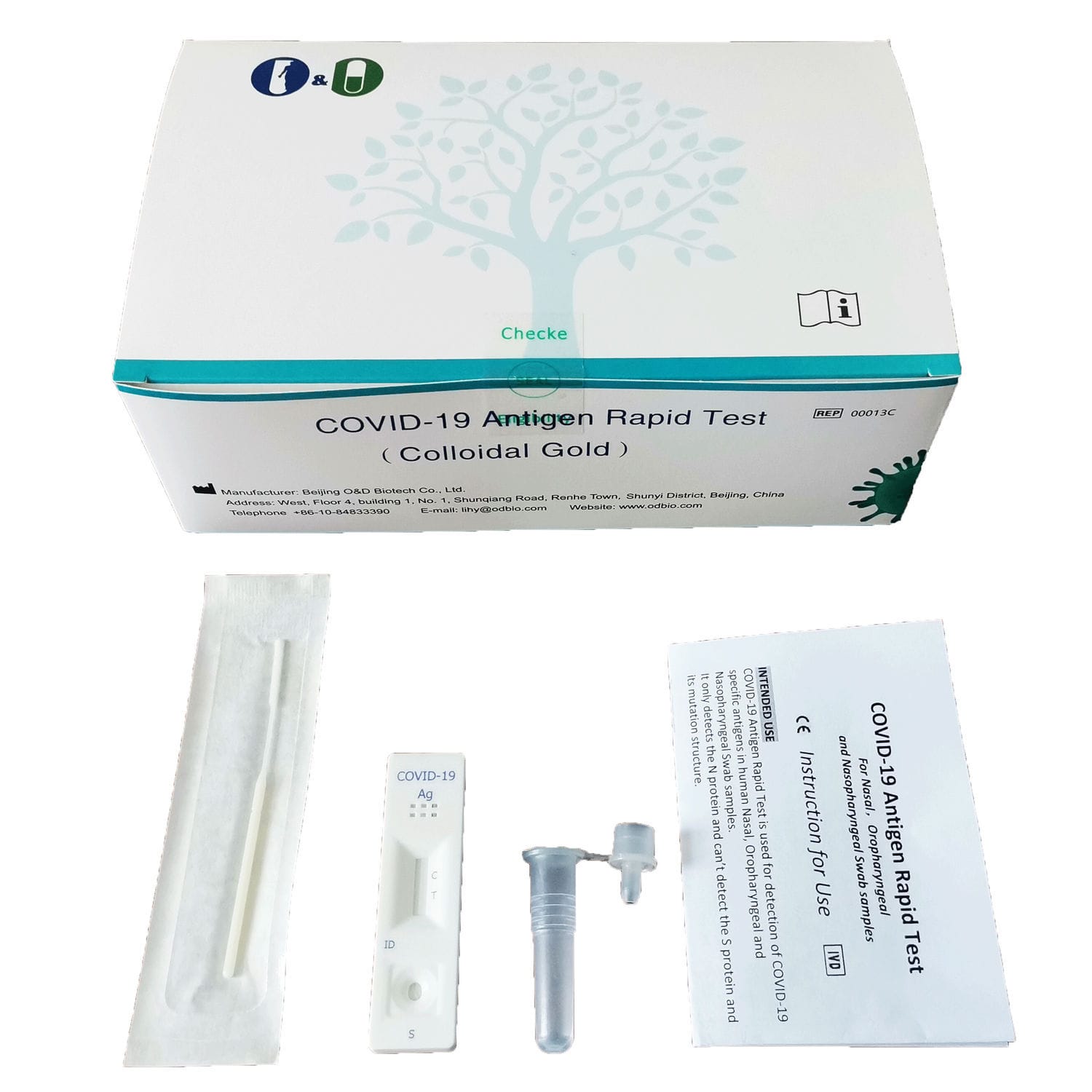 COVID-19 test kit - 00013C - Beijing O&D Biotech Co., Ltd. - for ...