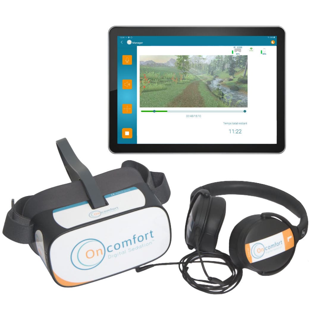 Sedation virtual reality platform - Sedakit™ - Oncomfort SA - immersive ...
