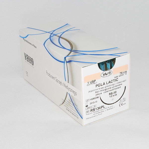 Absorbable suture thread - PGLA LACTIC - Przedsiębiorstwo YAVO ...
