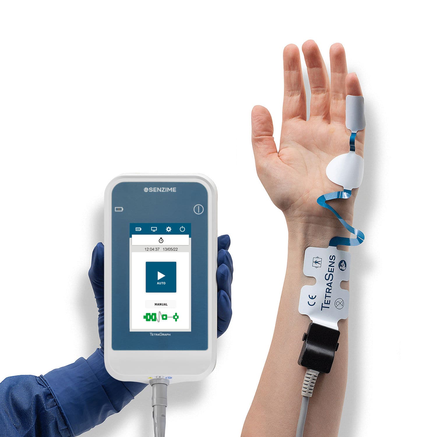 Nerve stimulation electrode - TetraSens - Senzime - EMG