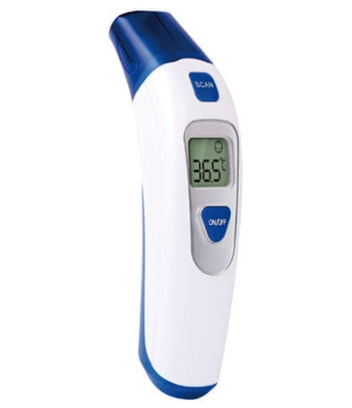 Fever thermometer - EF-100A - VAPO Healthcare - infrared / forehead ...
