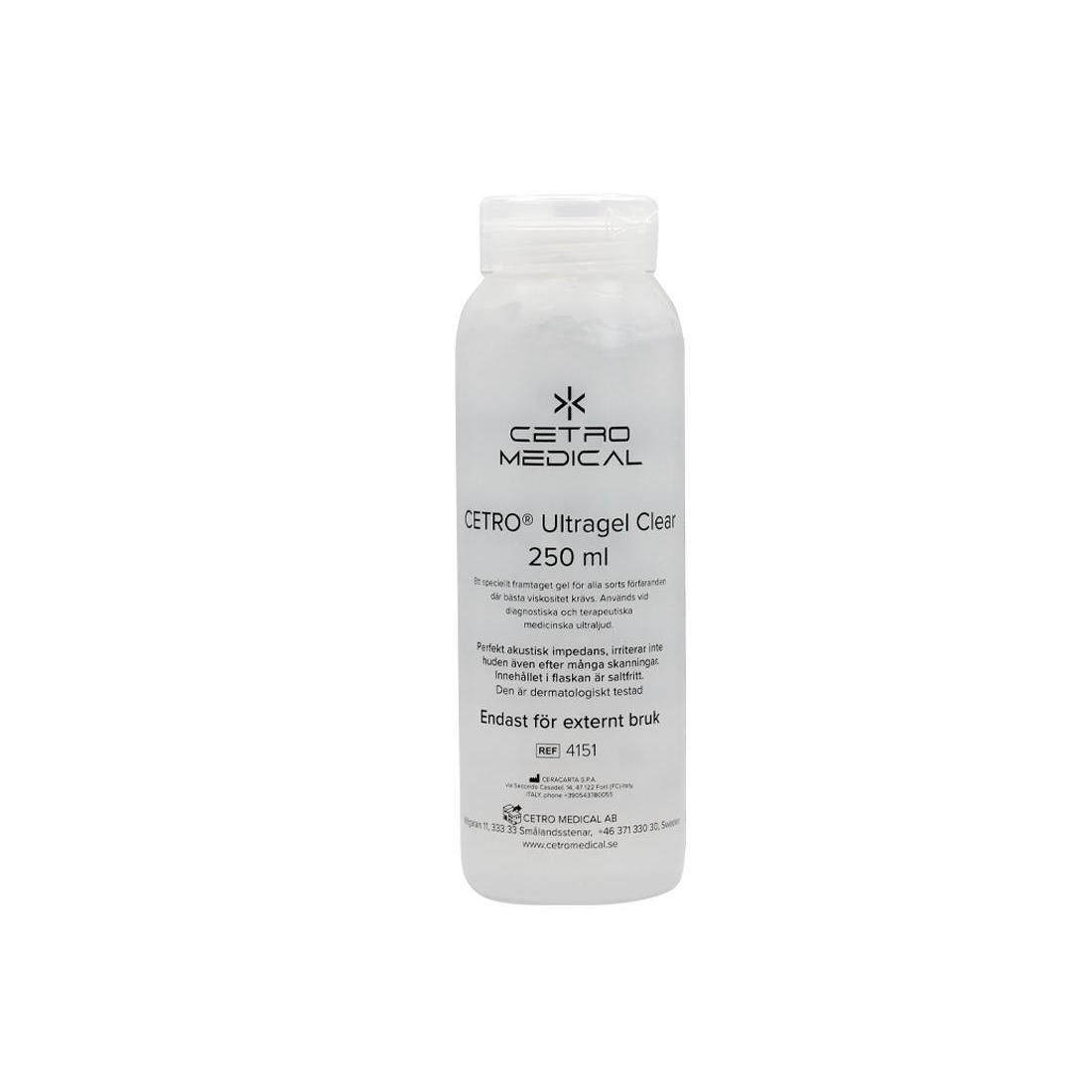 250 g ultrasound gel - 4151 - Cetro Medical