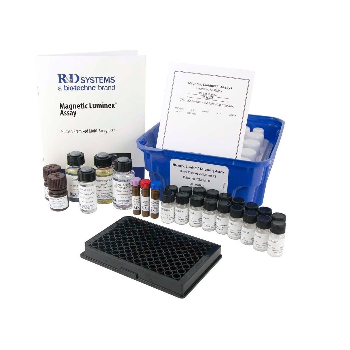 Research assay kit - Luminex® - R&D Systems - biomarqueurs / cell / serum