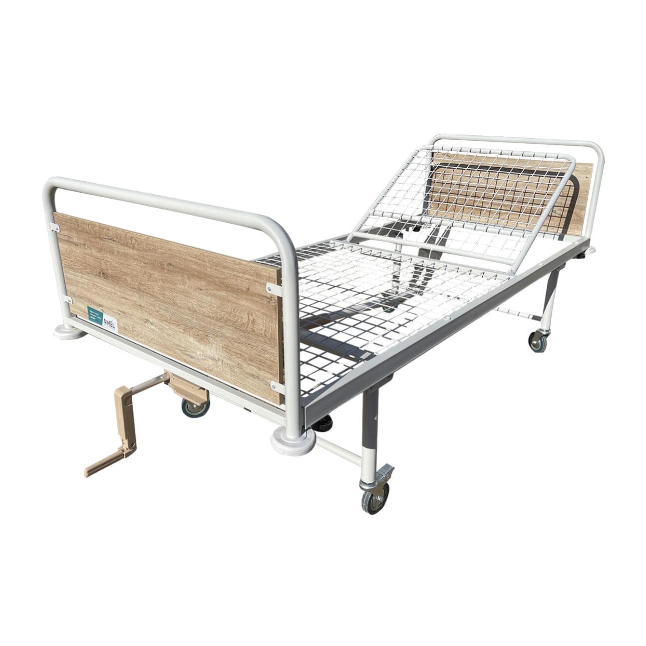 Mechanical bed - A 1 - Sté AMEL - hospital / tilting / fixed-height